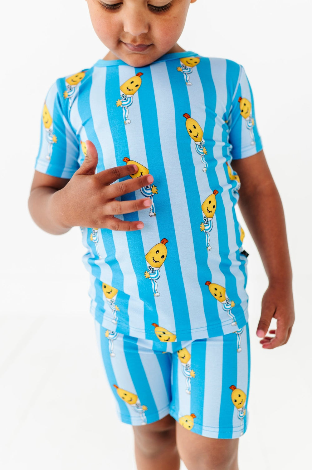 Bedtime Fun with Bananas in Pyjamas, Sleepwear and Pajamas
